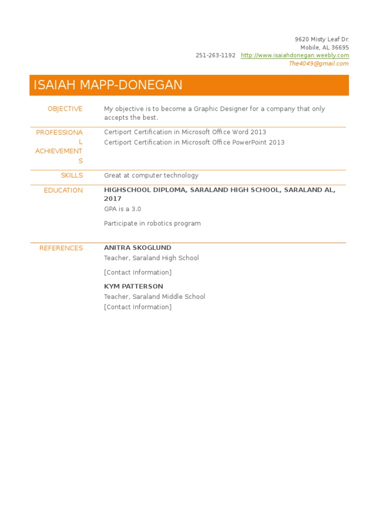 My Resume | PDF | Career & Growth
