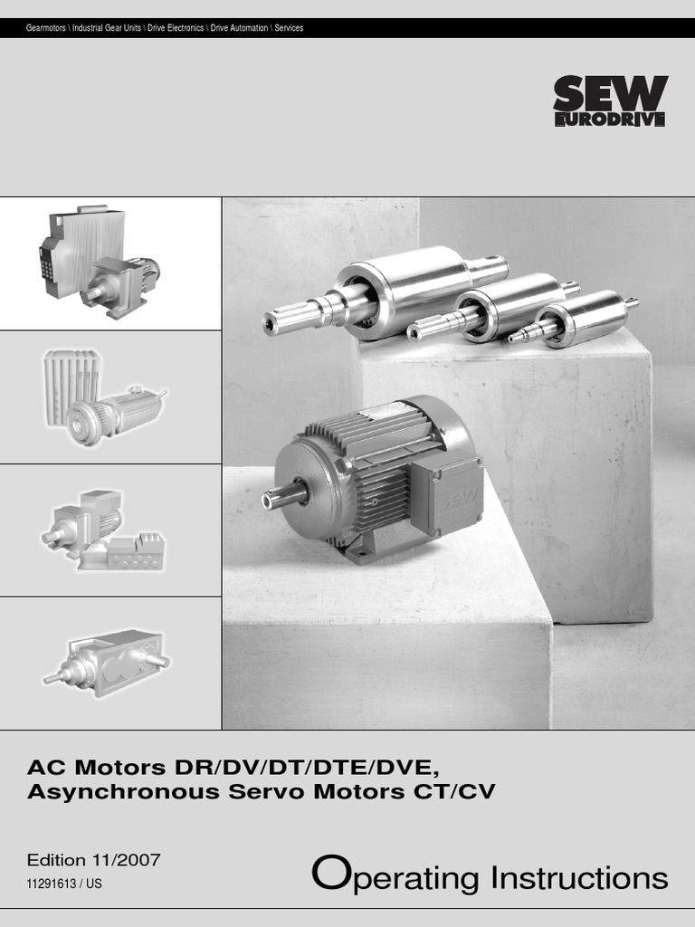 Manual Motores Sew | Download Free PDF | Electrical Connector ...