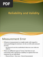 Importance of Validity and Reliability in Classroom Assessments | PDF