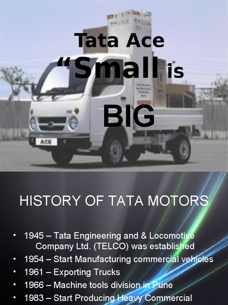 History of Tata Motors | PDF | Vehicles | Motor Vehicle
