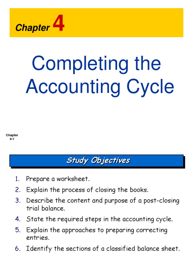 Completing The Accounting Cycle | PDF | Debits And Credits | Balance Sheet