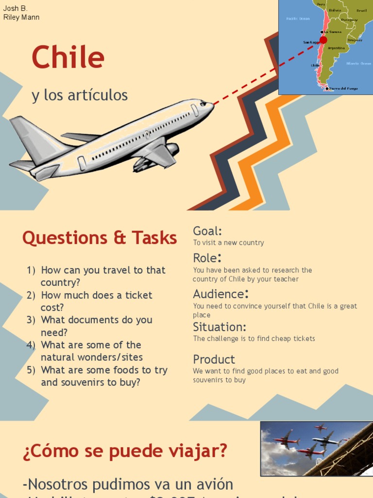 Exploring Chile: A Student's Guide | PDF | Travel