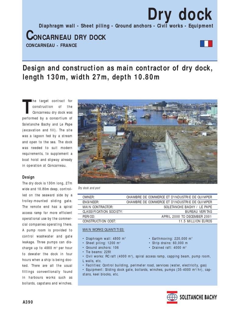 Dry Dock | PDF | Deep Foundation | Ships