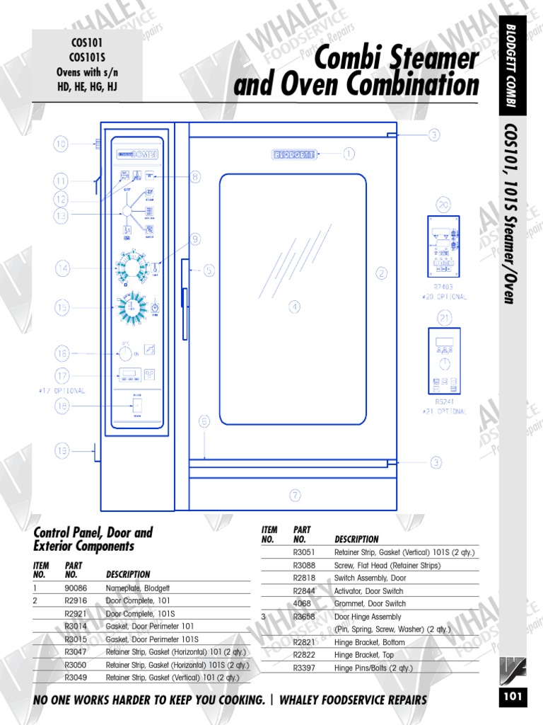 Catalog - Blodgett Combi Cos 101 (Torero) PDF | PDF | Thermostat | Valve