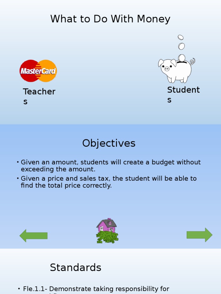 What To Do With Money | PDF | Taxes | Money