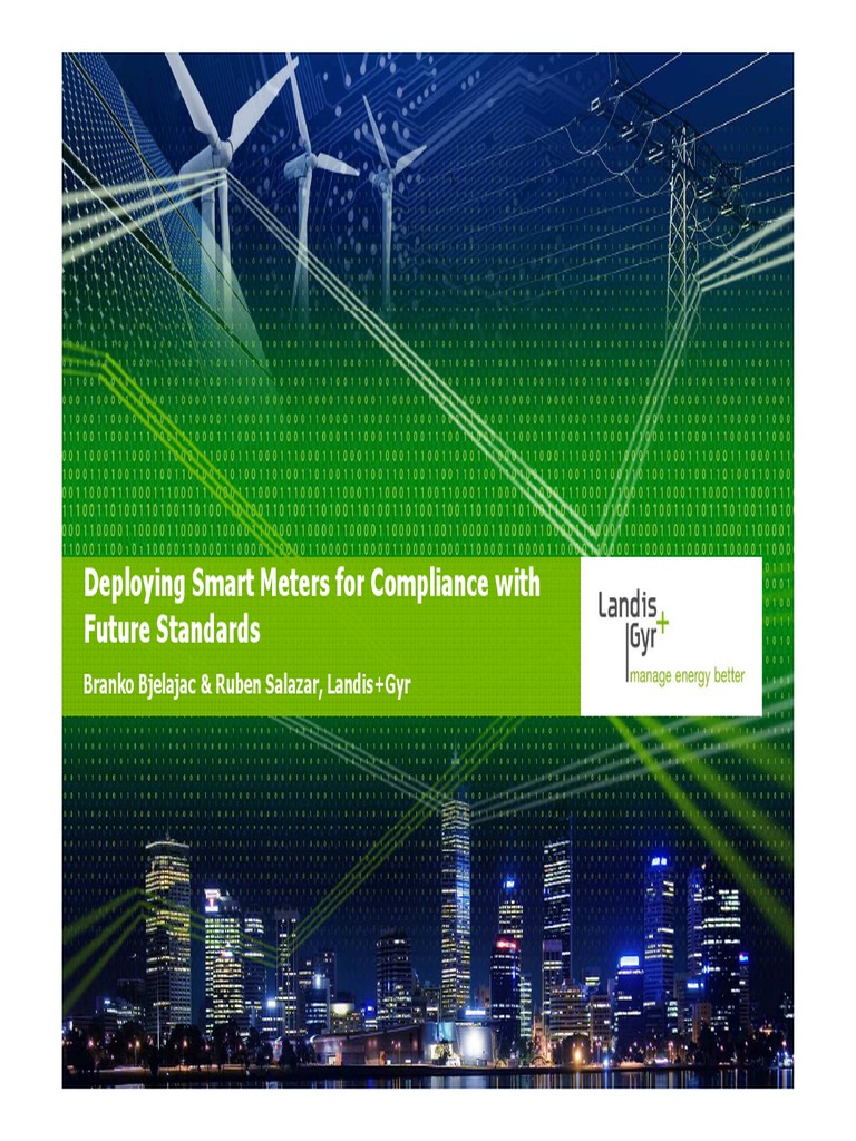 Deploying Smart Meters For Compliance With Deploying Smart Meters For ...
