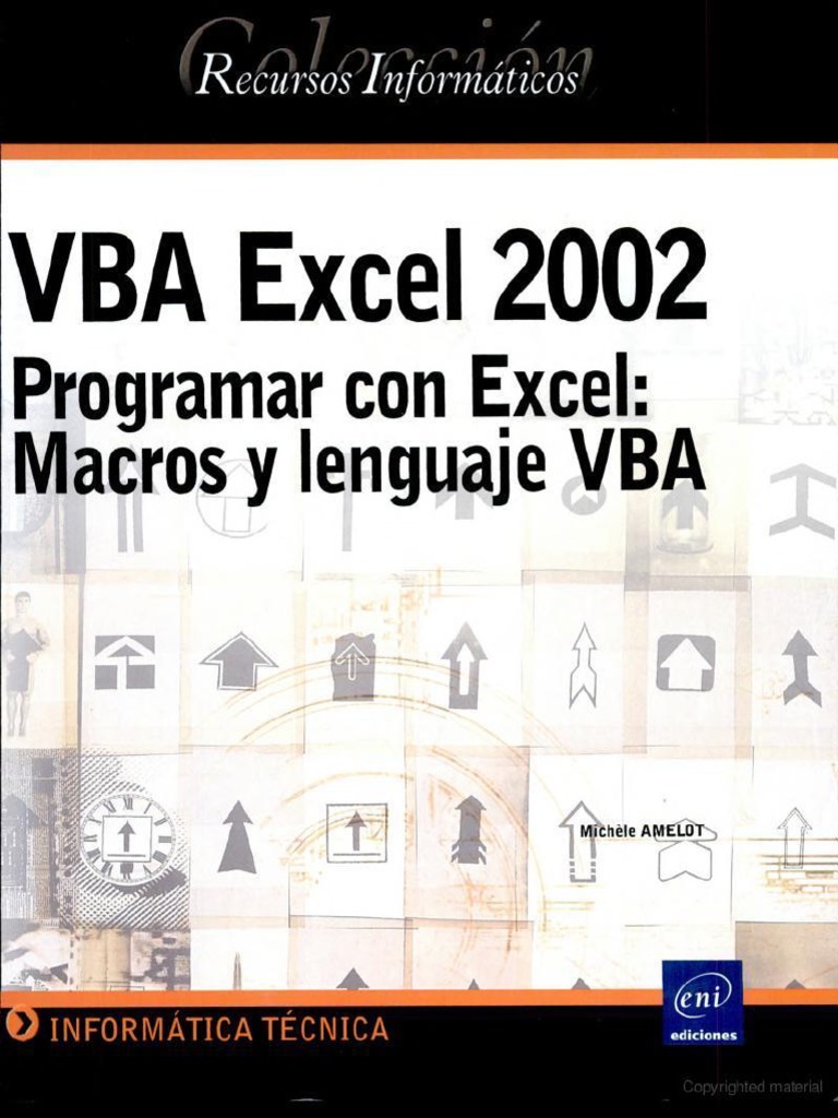 Vba Excel 2002 Programar Con Excel Macros Y Lenguaje Pdf Hoja De Cálculo Microsoft Excel