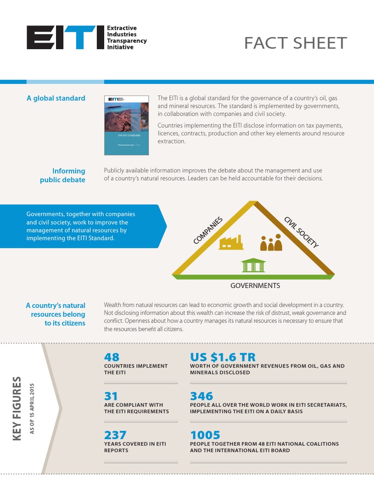 EITI Factsheet en | PDF | Economies | Business