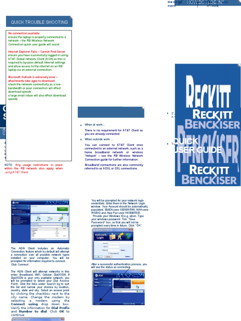 Remote Access User Guide | PDF | Internet Access | Computer Network