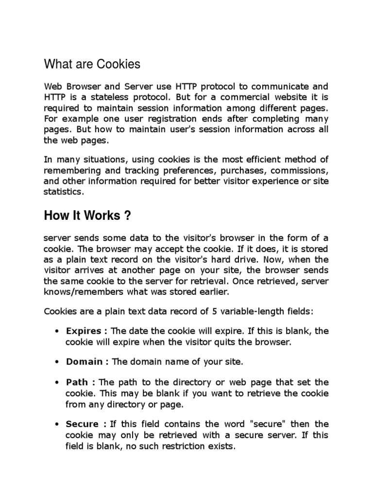 Javascript Cookies | PDF | Http Cookie | Websites