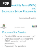Year 7 CAT4 Practice Questions | PDF
