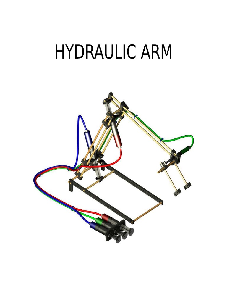 Hydraulic Arm Project | PDF | Viscosity | Pressure