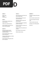 Balcony Bar Menu | PDF | Food And Drink | Cooking