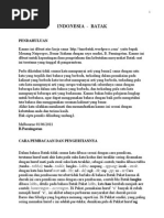 Kamus Bahasa Batak | PDF