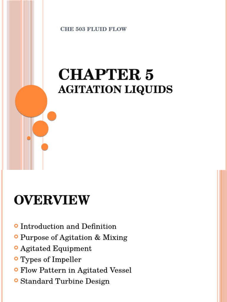 Understanding Agitation and Mixing Through Detailed Examination of ...