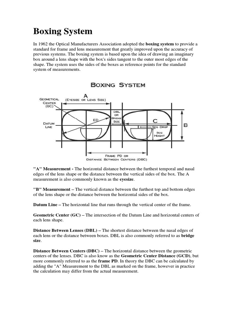 Boxing System | PDF | Lens (Optics) | Atomic