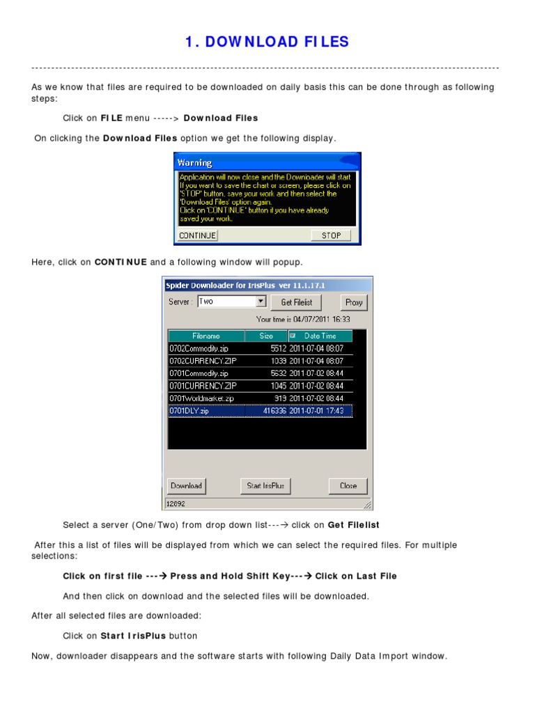 Files: Click On First File - Press and Hold Shift Key - Click On Last ...