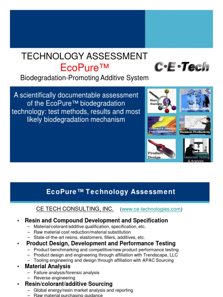 Ecopure Technology Assessment | Download Free PDF | Anaerobic Digestion ...