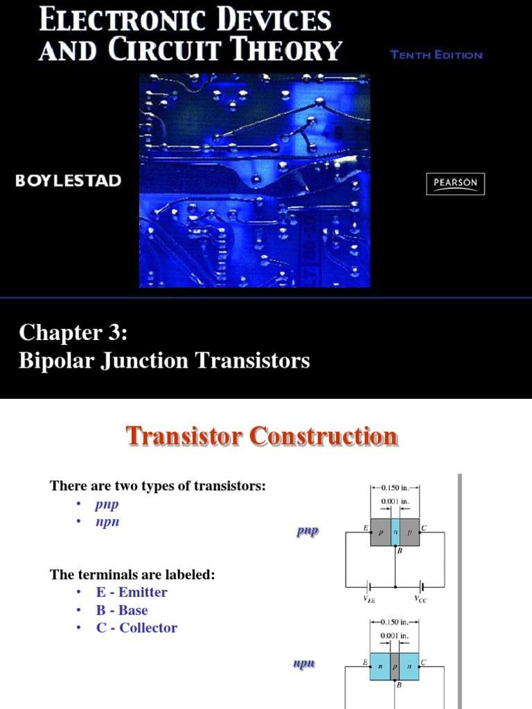 Transistor Characteristics | PDF | Bipolar Junction Transistor | Transistor