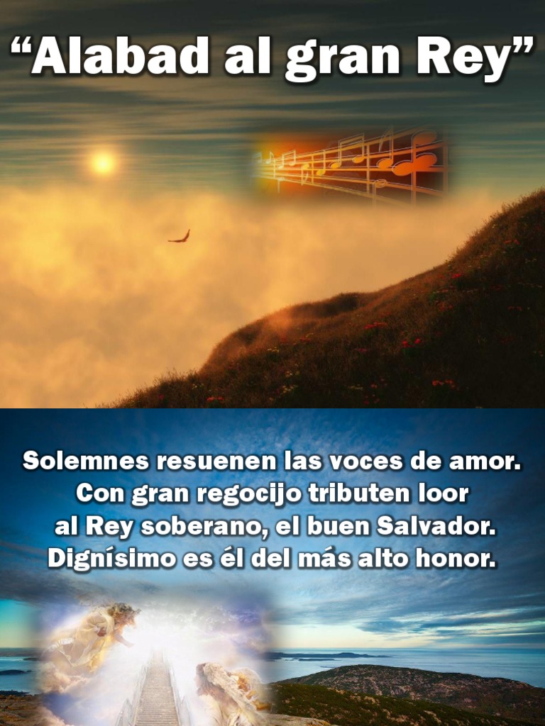 Alabad Al Gran Rey | PDF