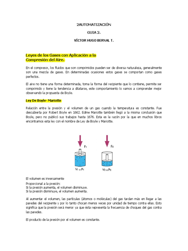 Neumatica Principios Basicos | PDF | Gases | Presión