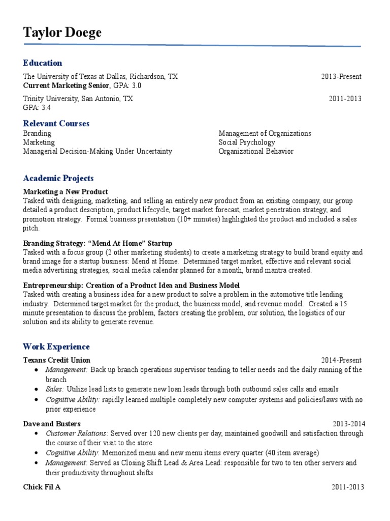 Resume Pop | PDF