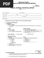 Hospital Statistics | PDF | Patient | Hospital