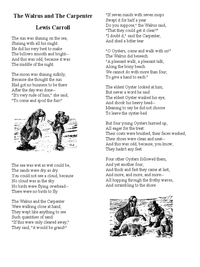 The Walrus and The Carpenter | PDF