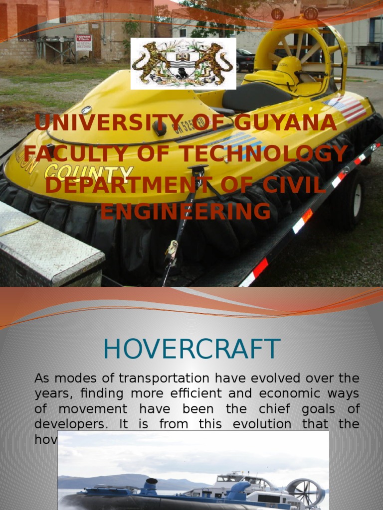 Hovercraft | PDF | Thrust | Rudder