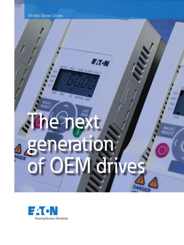The Next Generation of OEM Drives: M-Max Series Drives | PDF | Mains ...