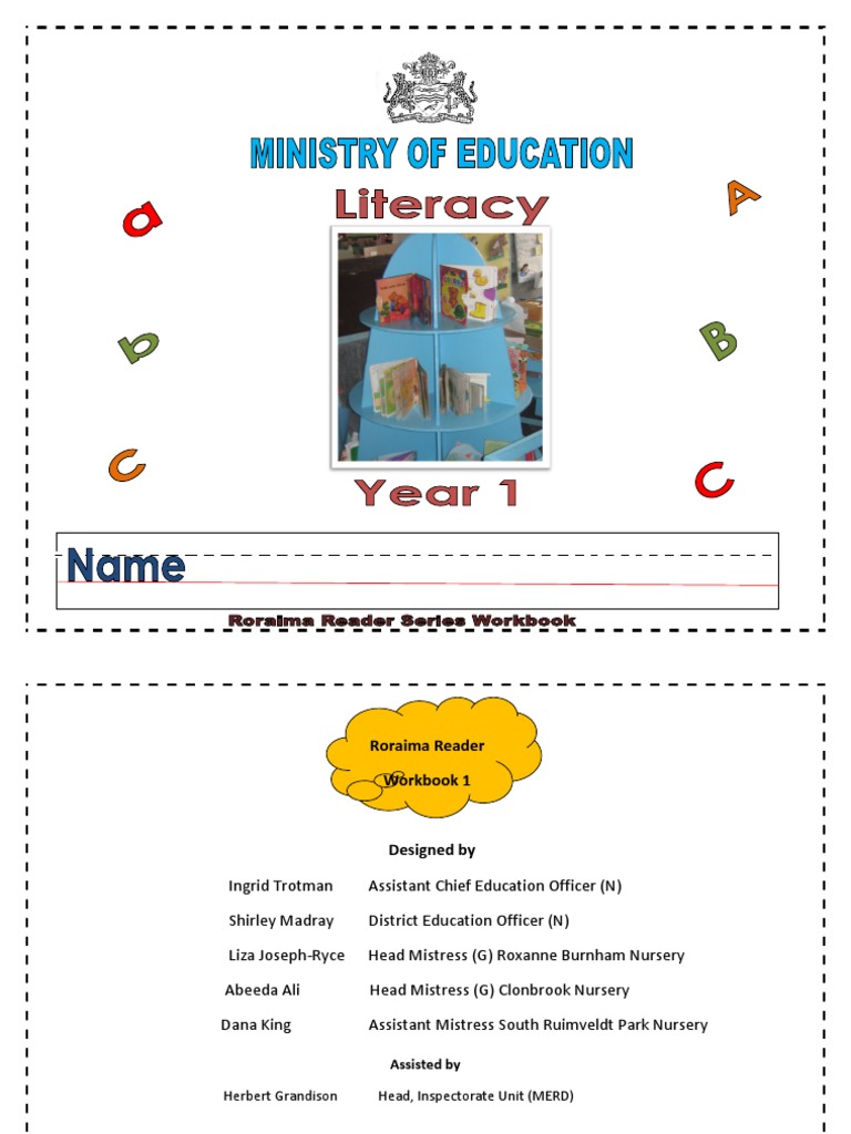 Workbook - Literacy - Year 1 | PDF | Languages | Language Arts & Discipline