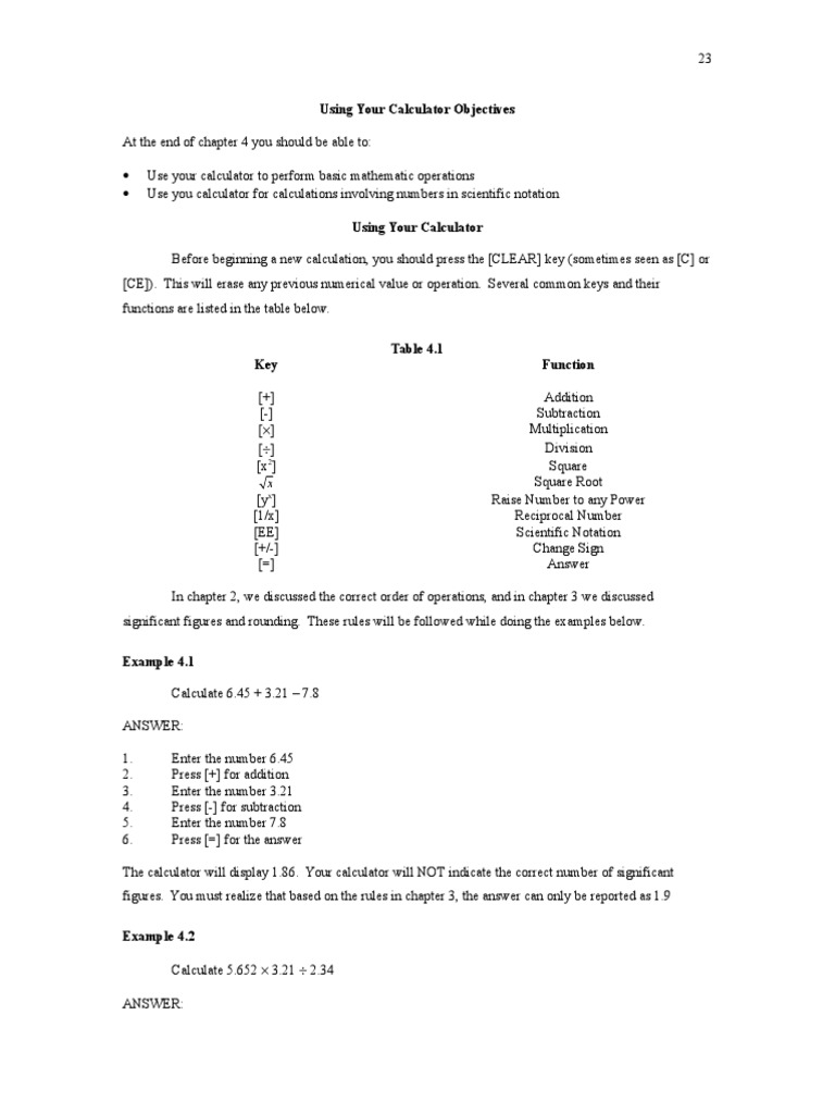 Chapter 4 | PDF | Logarithm | Significant Figures