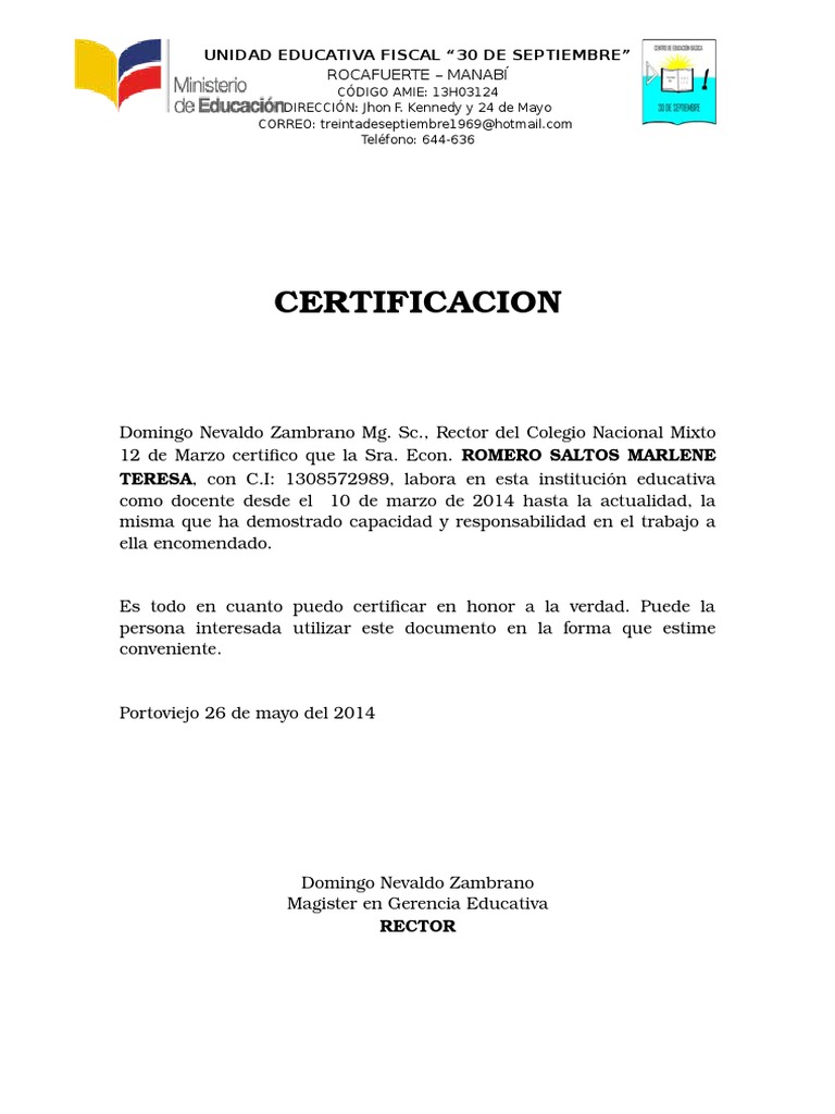 Certificaciones de Trabajo | Educación avanzada