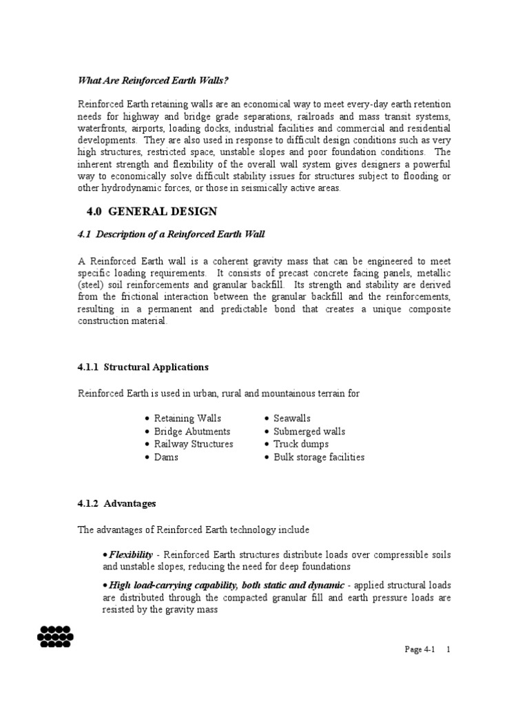 Design of R.E. Walls | PDF | Geotechnical Engineering | Corrosion