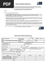 Method Statement For Interlock Works | PDF | Personal Protective Equipment | Engineering