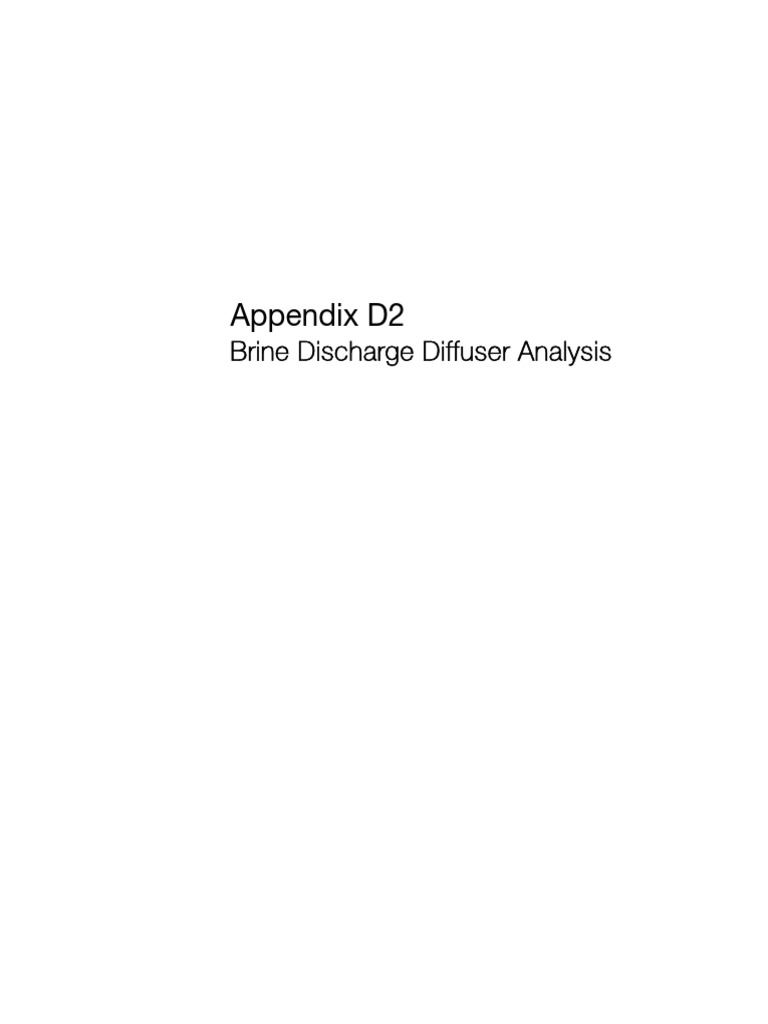 Appendix D2 DEIR | PDF | Desalination | Salinity