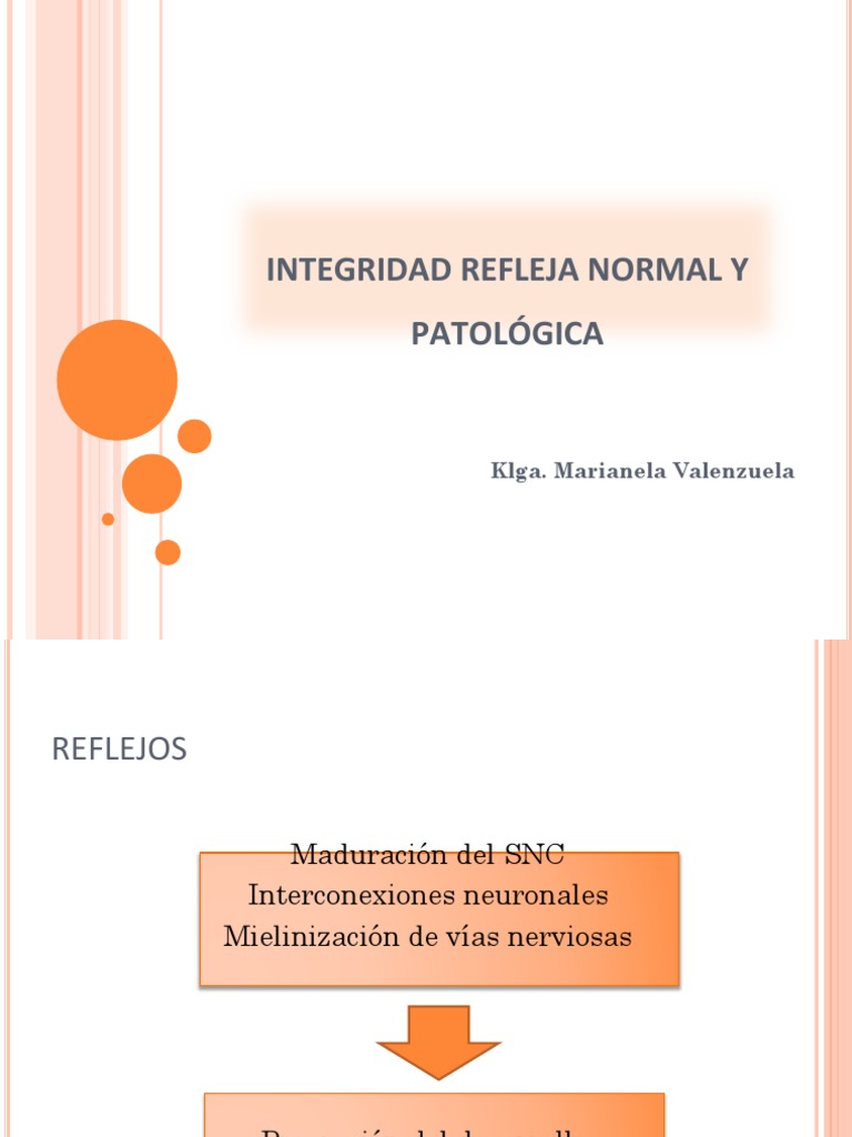 9 - Actividad Refleja Normal y Patologica - Reflejos PDF | PDF ...