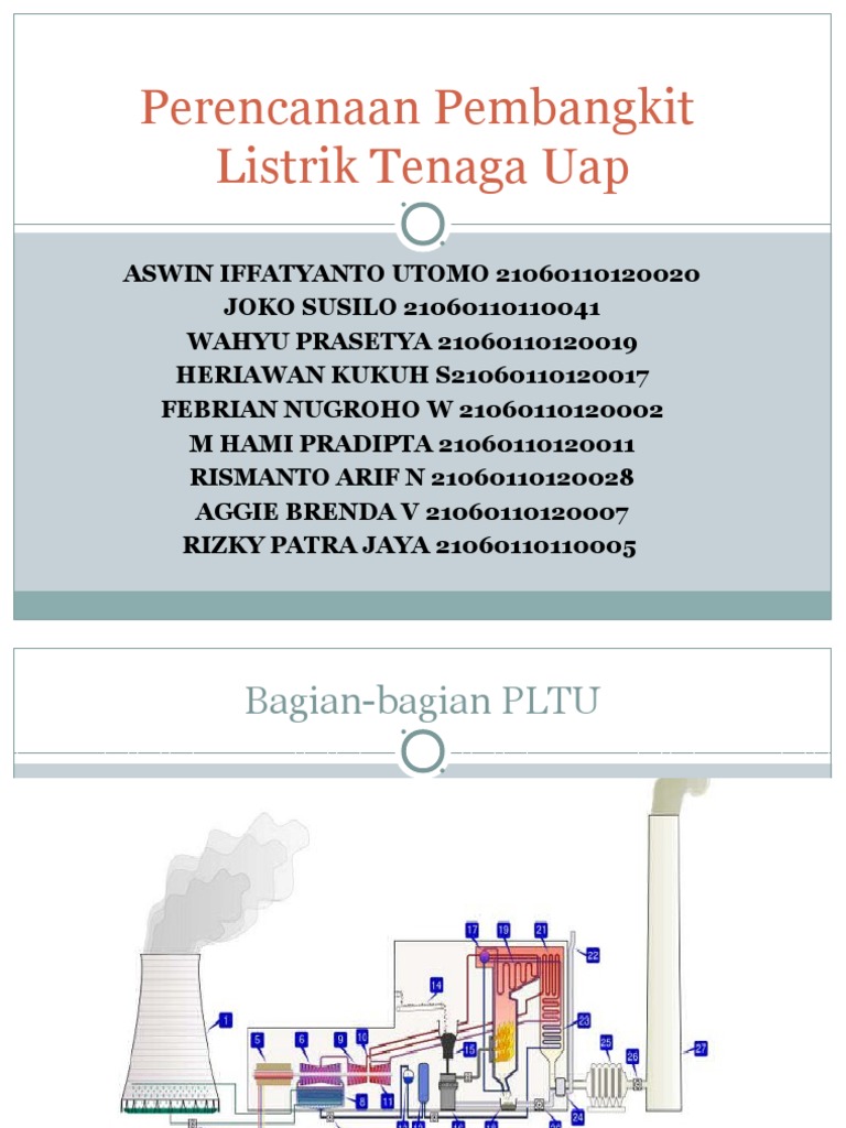 Perencanaan dan Komponen PLTU Batubara | PDF