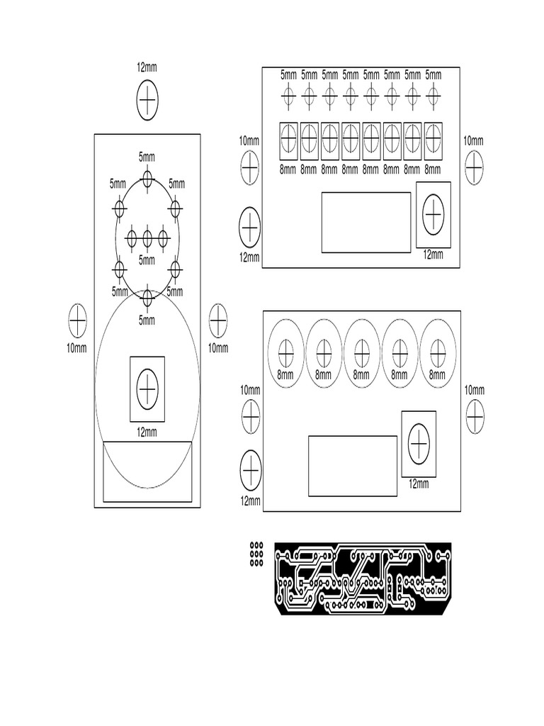 Pedal Drilling Templates For Stompbox | PDF | Home & Garden