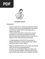 Breech Delivery Maneuvers Overview | PDF | Childbirth | Fetus