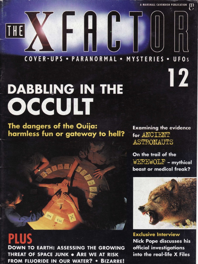Order Back Issues of The X Factor | PDF