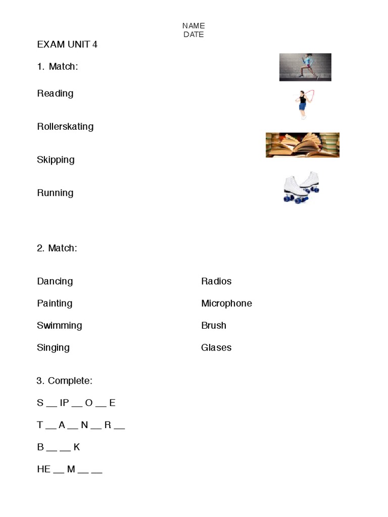 EXAM Unit 4 Big Surprise 3 | PDF