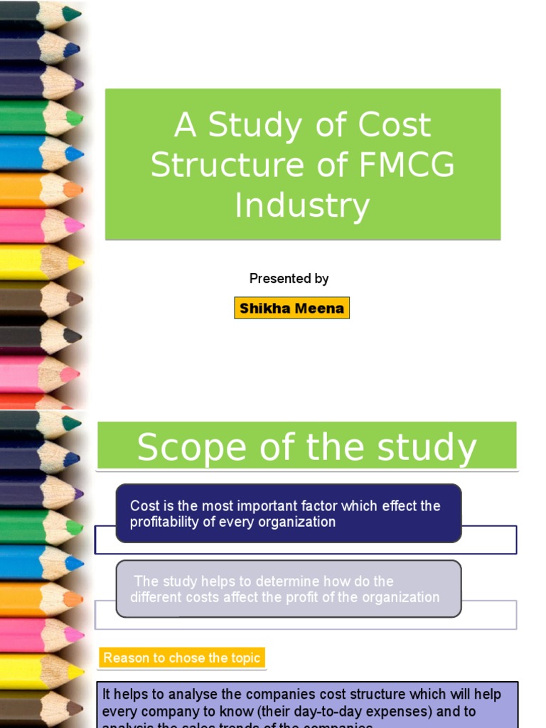 FMCG Sector cost structure | Analysis Of Variance | Economics