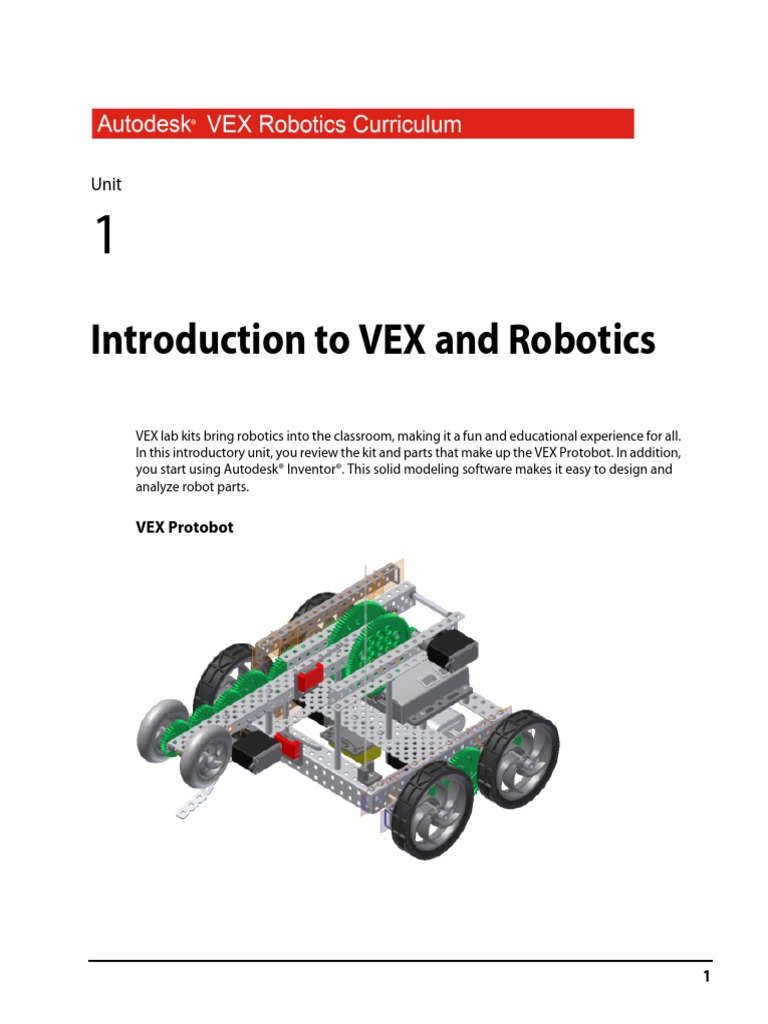 Vex Unit 01 | PDF | Rover (Space Exploration) | Canadarm