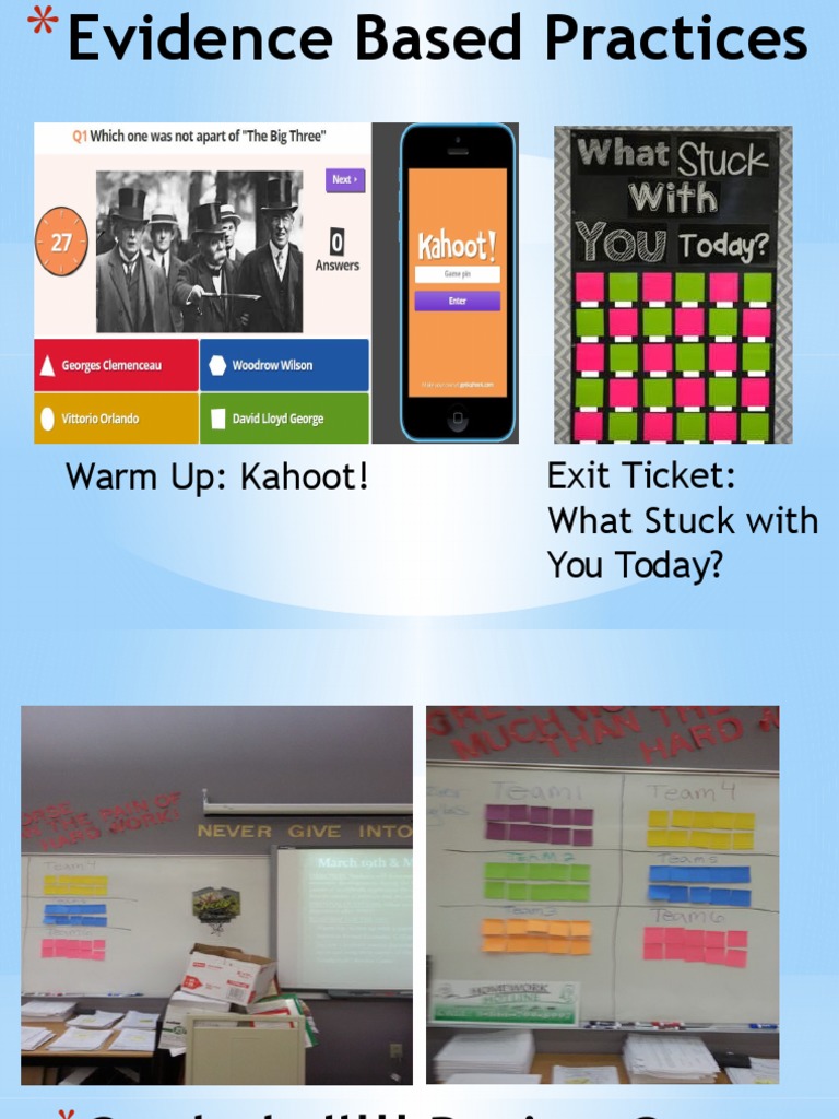 Evidence Based Practices | PDF | Games & Activities