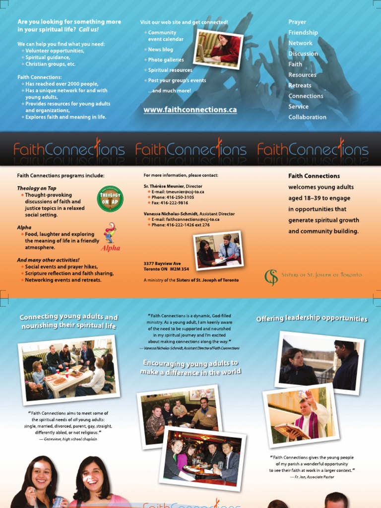Faith Connections Brochure | PDF