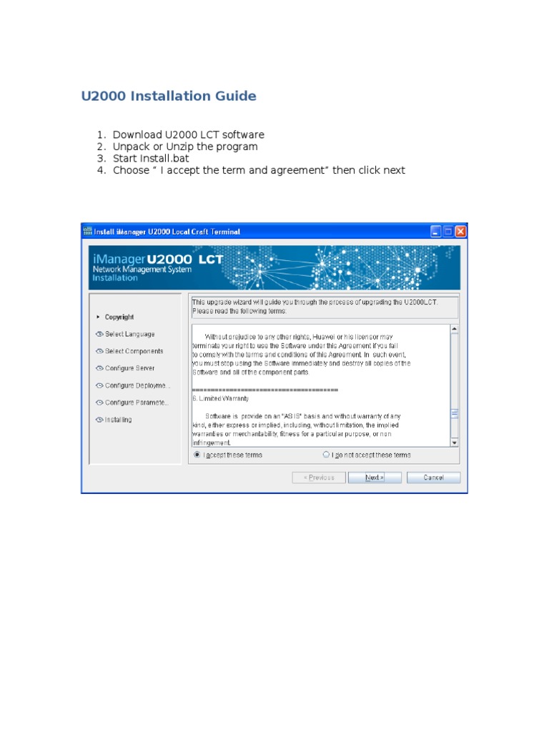 U2000 Installation Guide | PDF | Computers | Technology & Engineering