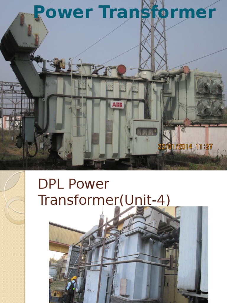 Power Transformer Ratings and Operating Principles at DPL Generating ...