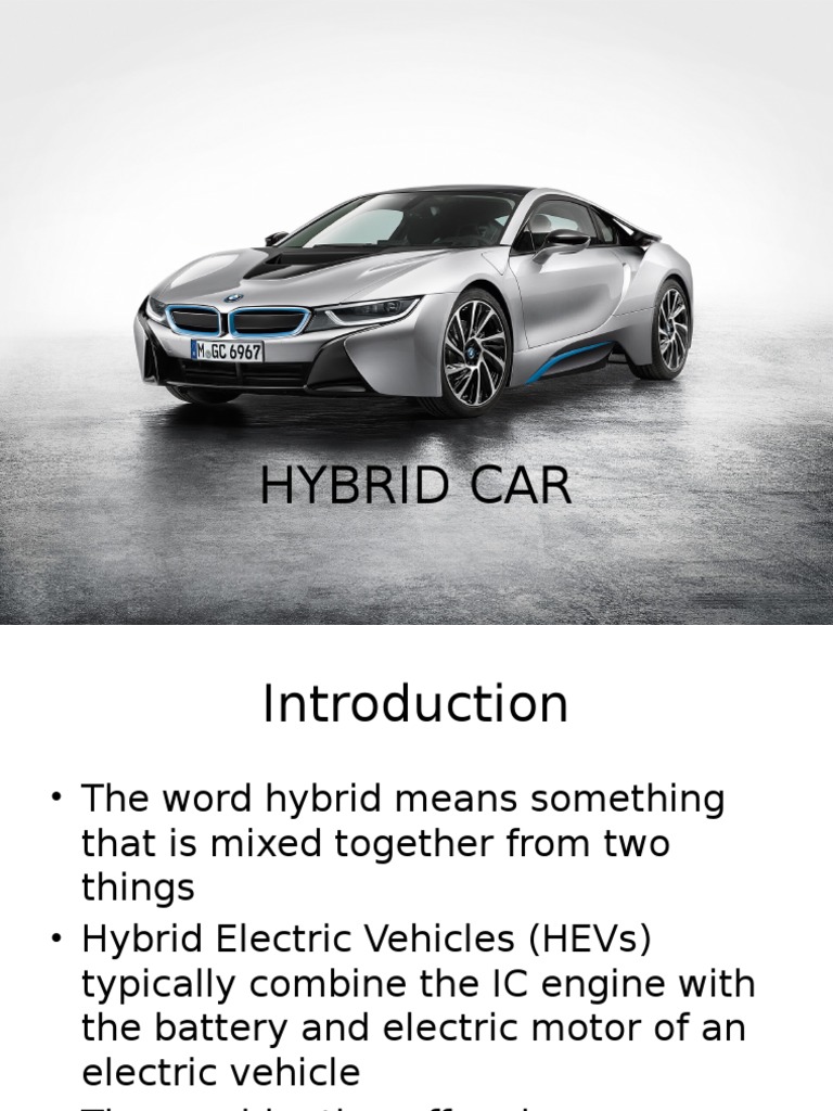Hybrid Car | PDF | Hybrid Vehicle | Hybrid Electric Vehicle