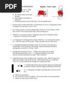 Uniform Circular Motion Problems With Answers | PDF | Acceleration | Force